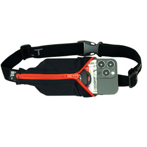SpiBelt Original Belt - Red with Black Zip